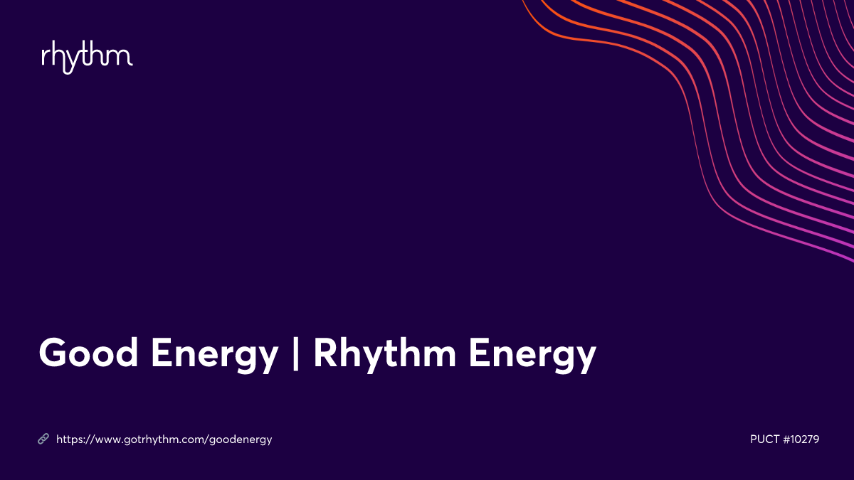 Good Energy | Rhythm Energy