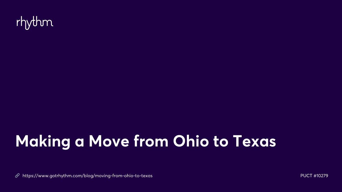 Making a Move from Ohio to Texas