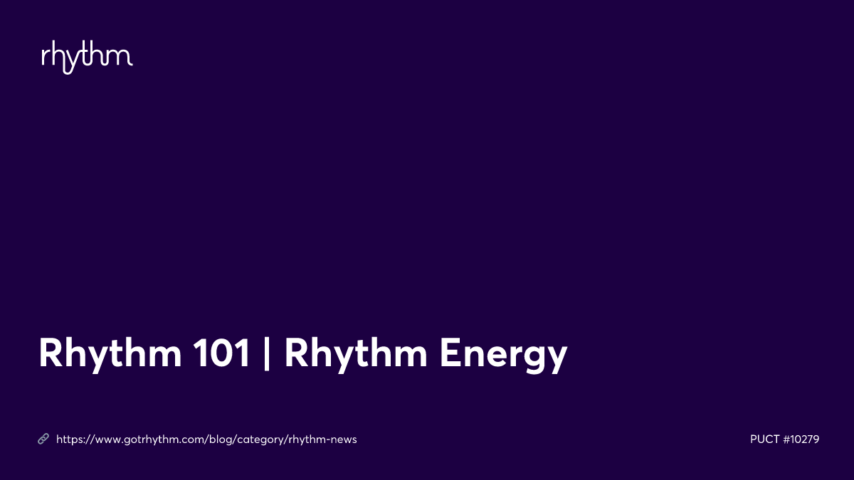 Rhythm 101 Rhythm Energy