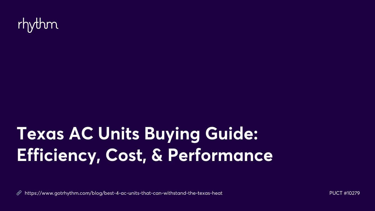 Texas AC Units Buying Guide: Efficiency, Cost, & Performance