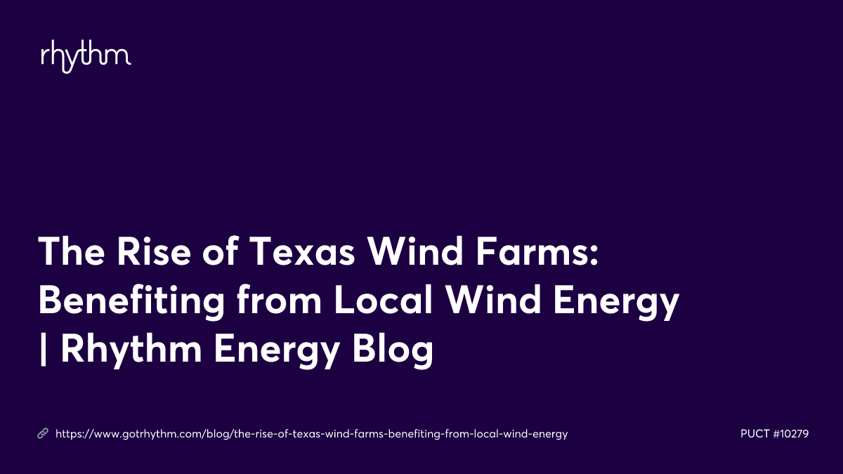 The Rise of Texas Wind Farms: Benefiting from Local Wind Energy ...